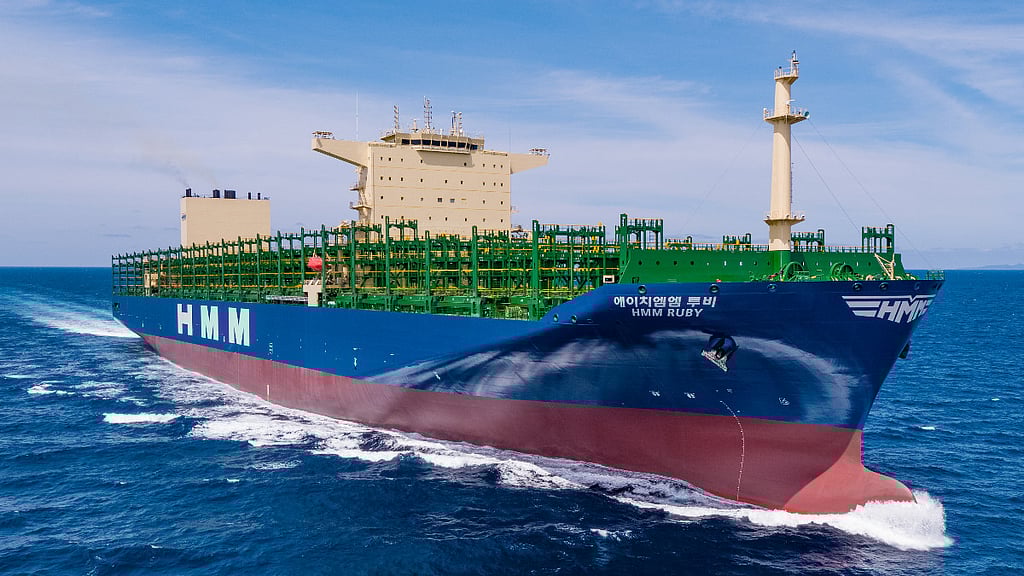 HMM Ruby Joins Fleet: Eco-Friendly Containership Boosts South Korea's Global Trade